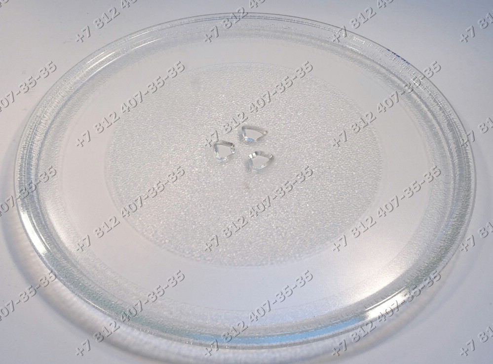 Тарелка для микроволновой печи LG MC-7844N, MC-7844NR, MC-7844NRS диаметр 350 мм с креплением ...